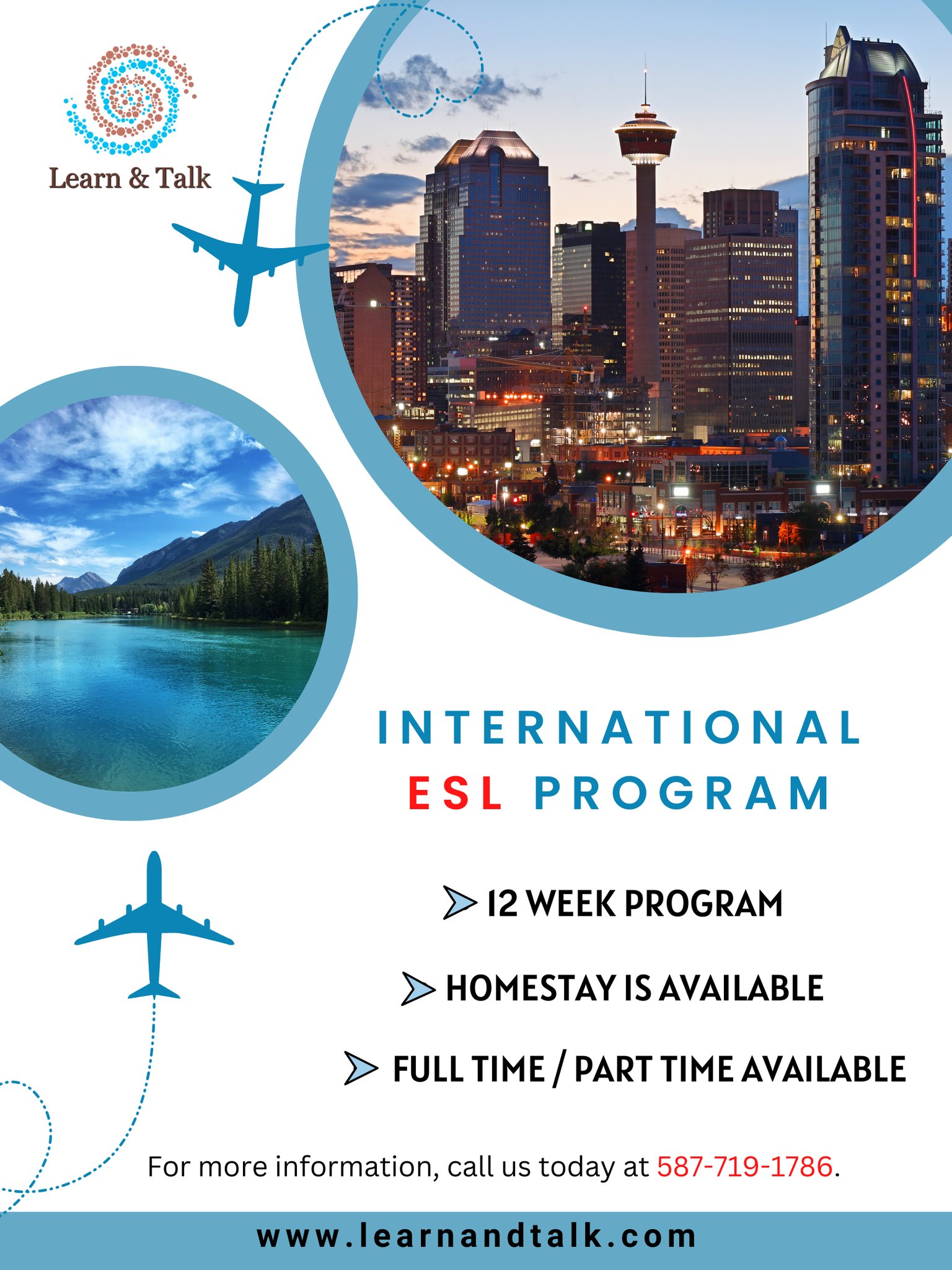 ESL Courses, Classes, and Training in Calgary: Learn and Talk
